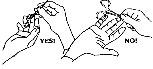 Helping Hands at Surgery